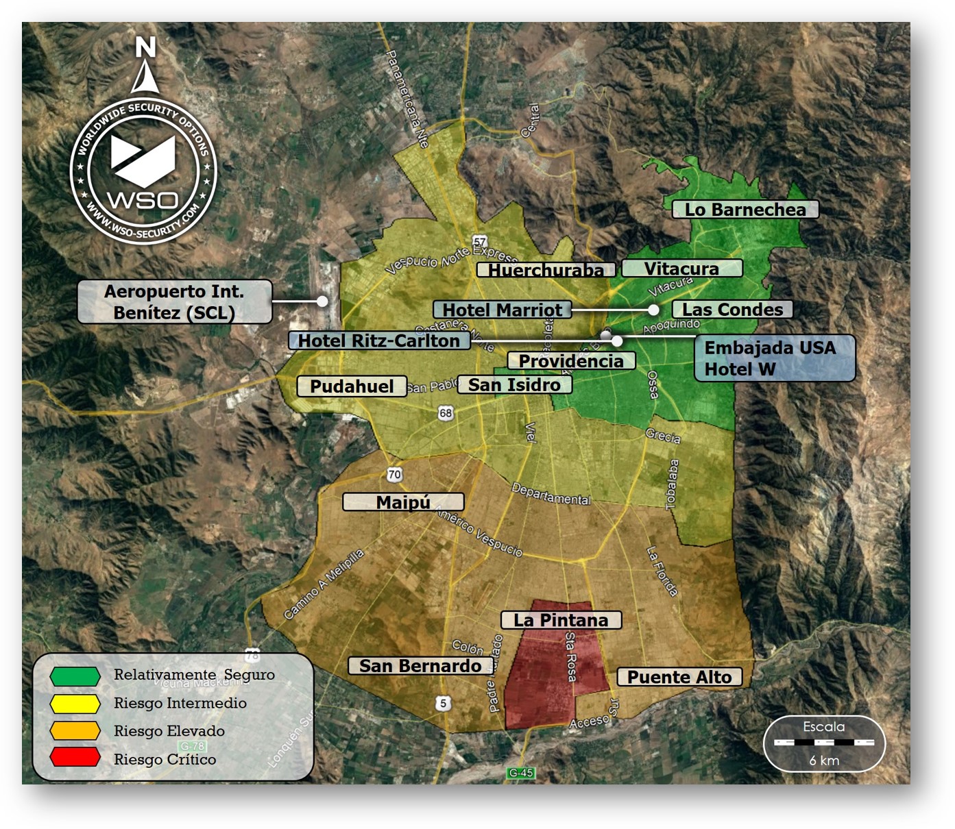 Chile: Perfil de Seguridad – WSO Worldwide Security Options