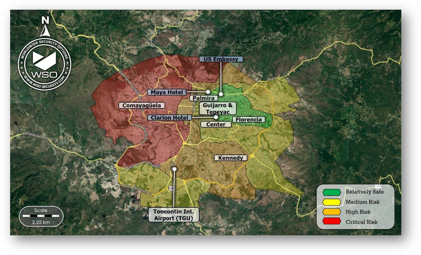 Honduras: Security Profile – WSO Worldwide Security Options