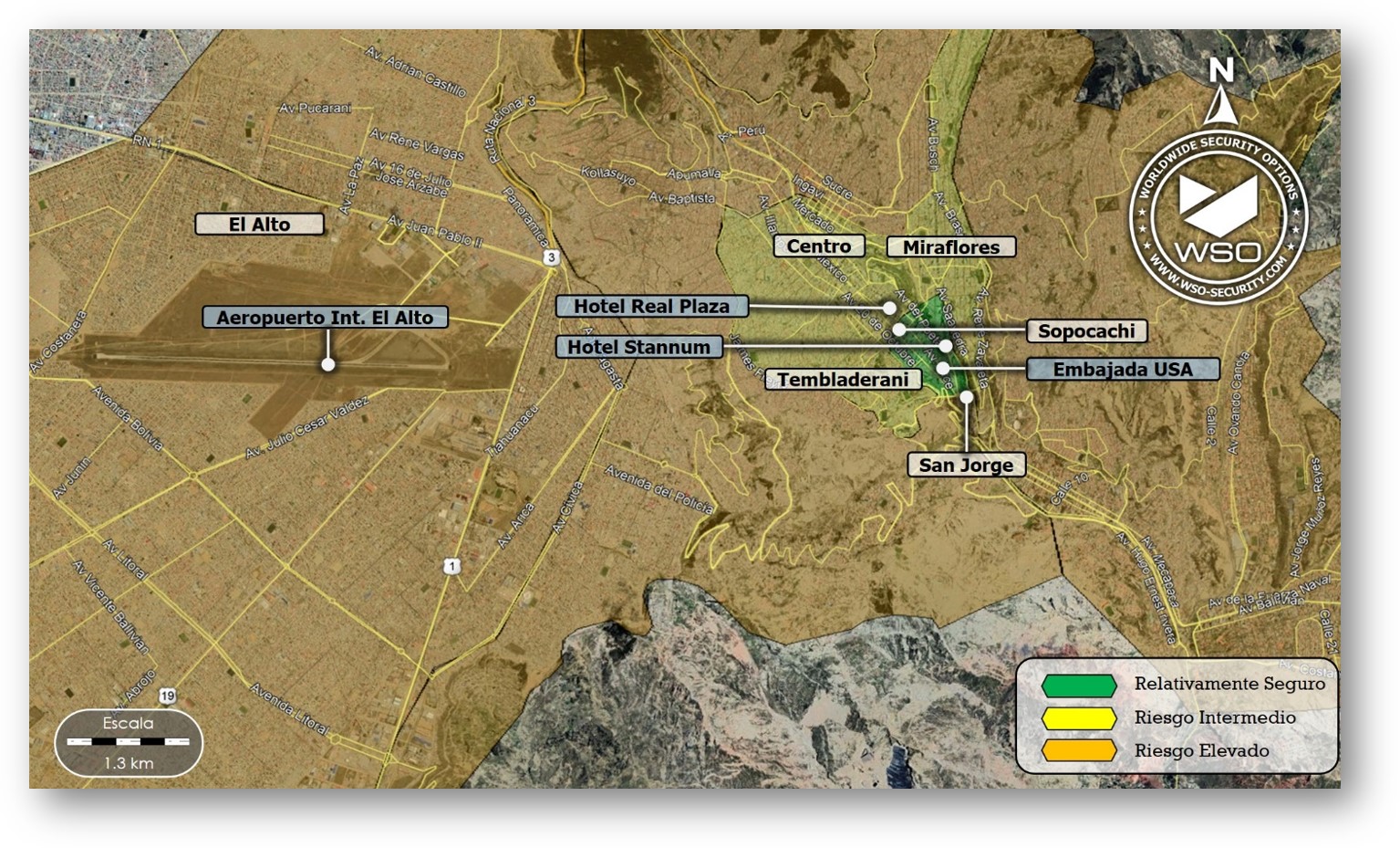 Bolivia – Perfil de Seguridad – WSO Worldwide Security Options